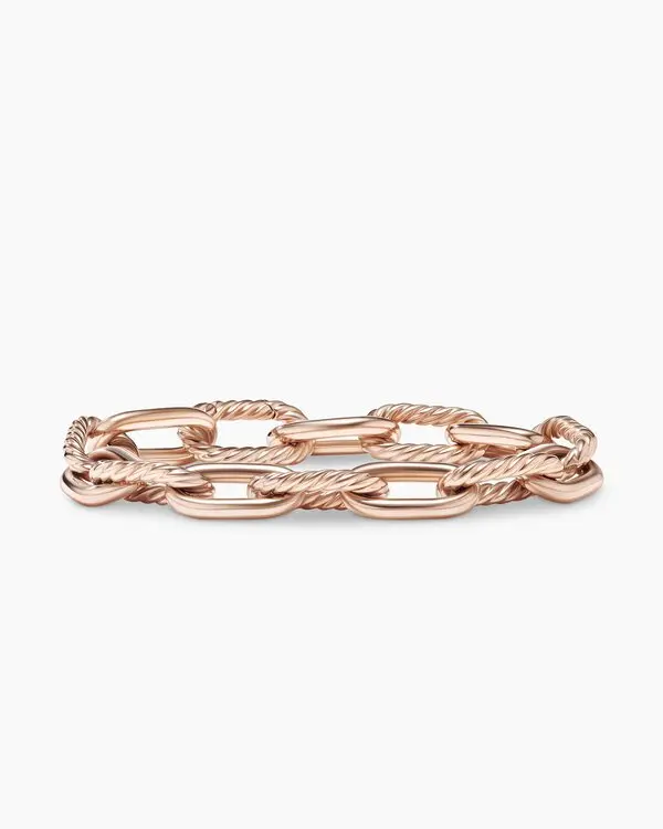 David Yurman Dy Madison® Chain Bracelet - 18k Rose Gold
