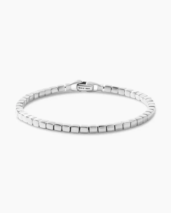 David Yurman Spiritual Beads Cushion Bracelet - All Sterling Silver