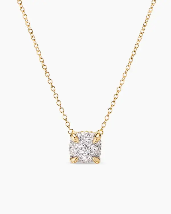 David Yurman Petite Chatelaine® Pendant Necklace With Diamonds - Diamond