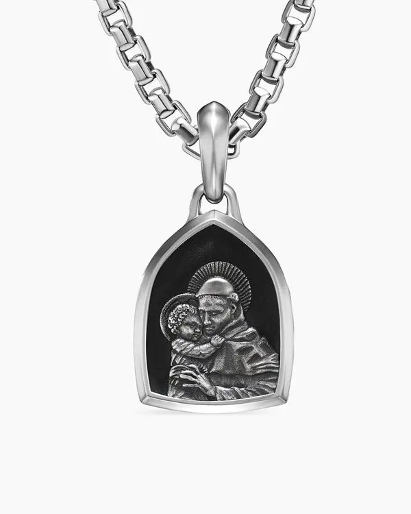 David Yurman Sterling Silver St. Anthony Amulet - All Sterling Silver
