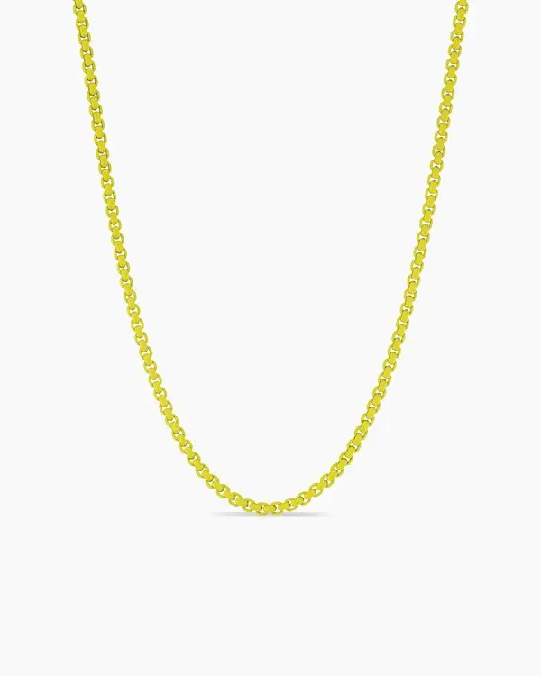 David Yurman Dy Bel Aire Chain Necklace - Yellow