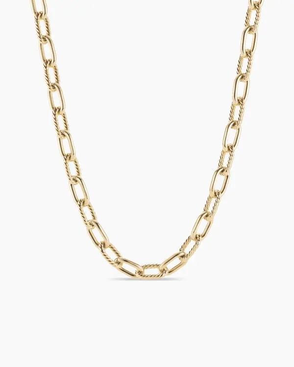 David Yurman Dy Madison® Chain Necklace In 18k Yellow Gold - All 18k Yellow Gold