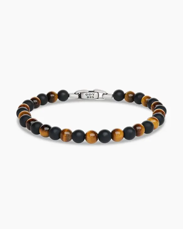 David Yurman Spiritual Beads Bracelet - Black Onyx/tigers Eye