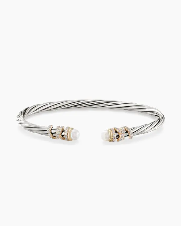 David Yurman Helena Diamond Bracelet - Pearl
