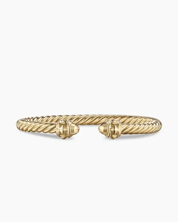 David Yurman Renaissance® Cablespira® Bracelet - All 18k Yellow Gold