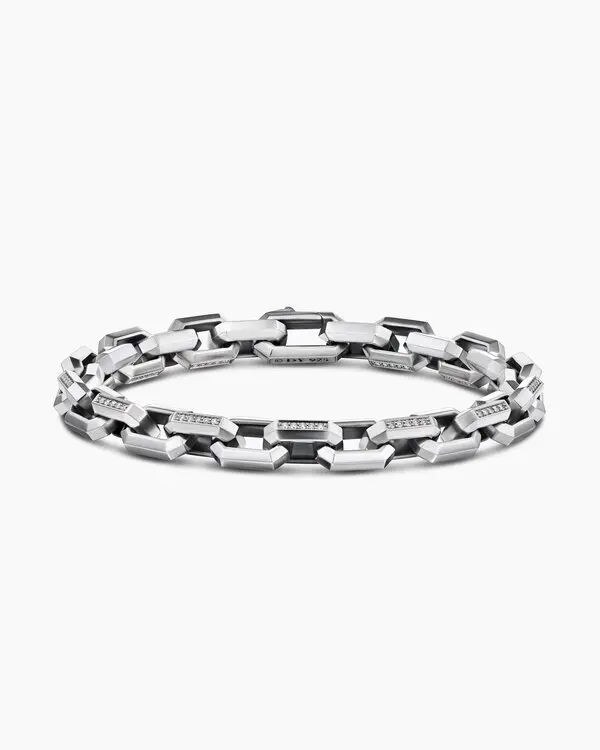 David Yurman Streamline® Heirloom Chain Link Bracelet - Diamond
