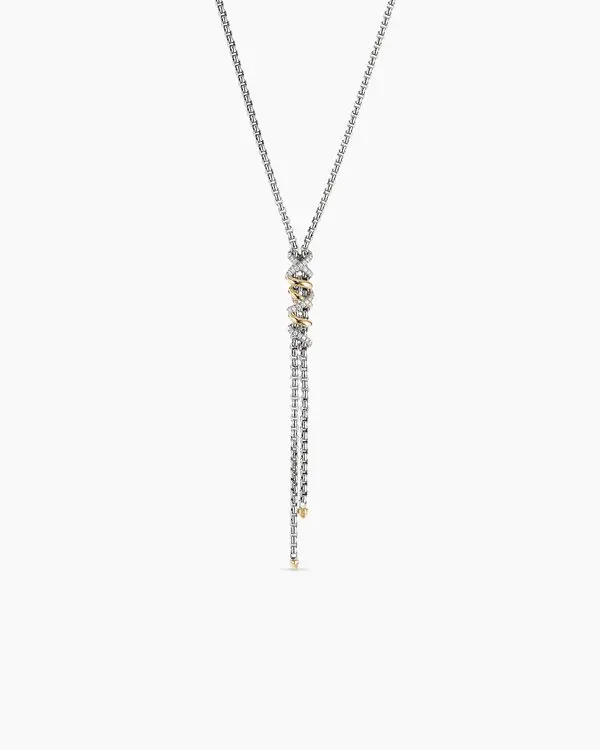 David Yurman Helena Y Necklace With Diamonds - Diamond