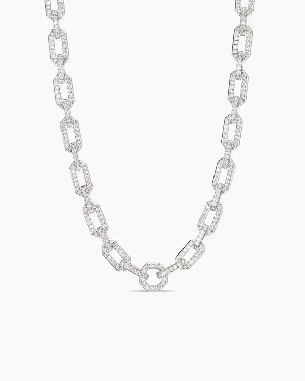 David Yurman Pavé Chain Necklace - Diamond