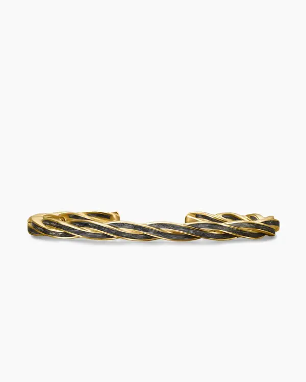 David Yurman Dy Helios Cuff Bracelet - Forged Carbon