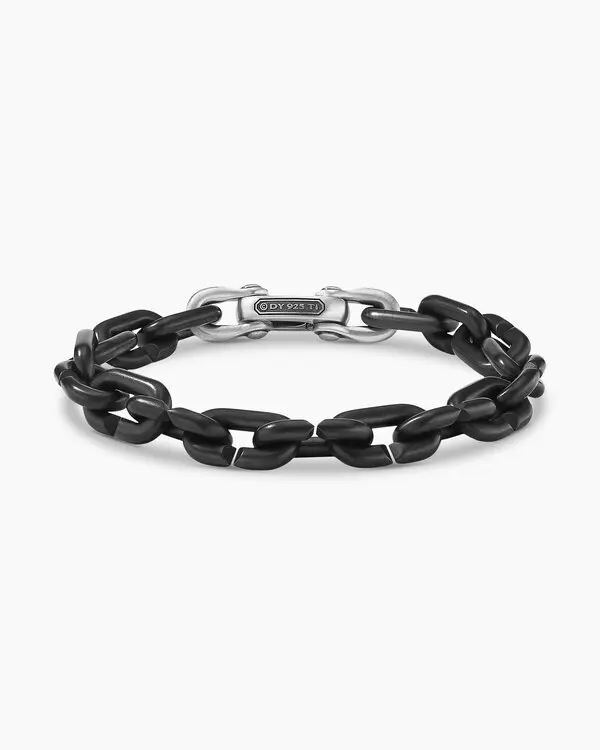 David Yurman Streamline® Link Bracelet In Black Titanium