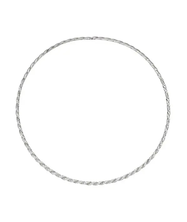 David Yurman Sculpted Cable Flex Necklace - Diamond
