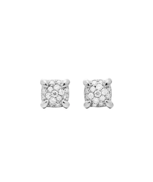 David Yurman Petite Chatelaine Stud Earrings - Diamond