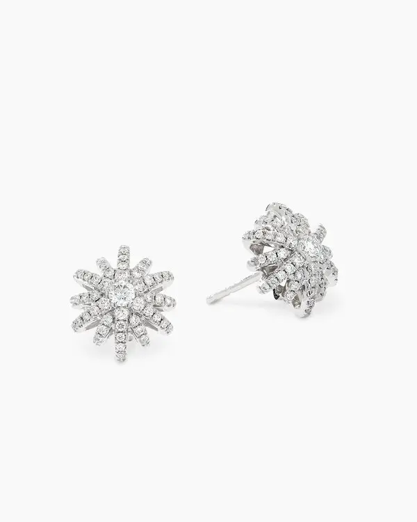 David Yurman Starburst Stud Earrings - Diamond