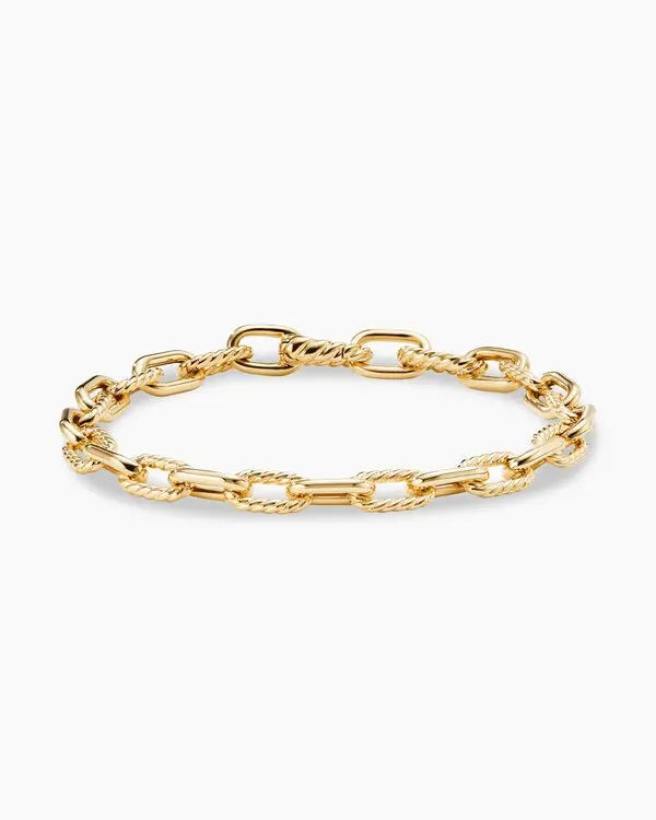 David Yurman Dy Madison® Chain Bracelet - All 18k Yellow Gold