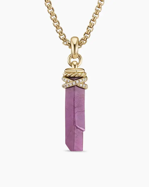 David Yurman Wrapped Amulet - Ruby