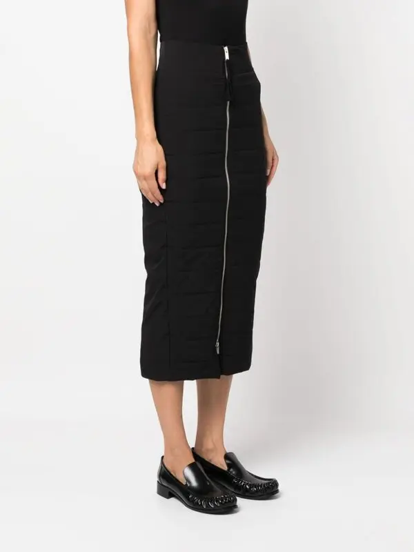 THOM KROM Padded Midi Skirt
