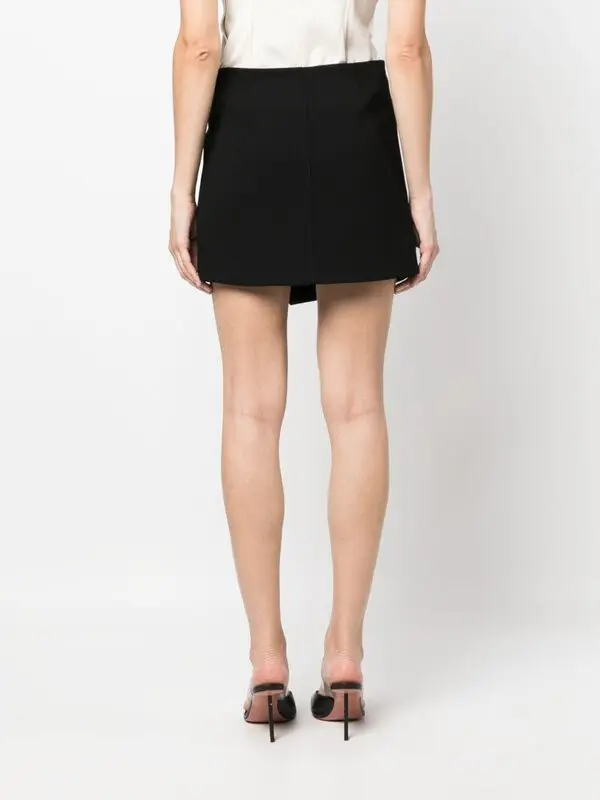 Simkhai Crystal-embellished Asymmetric Miniskirt