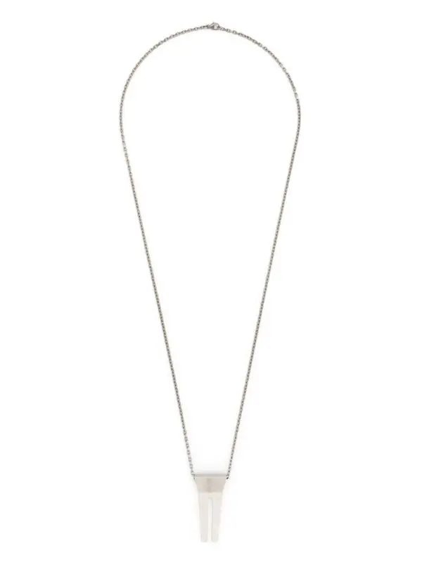 Rick Owens Open-trunk Pendant Necklace