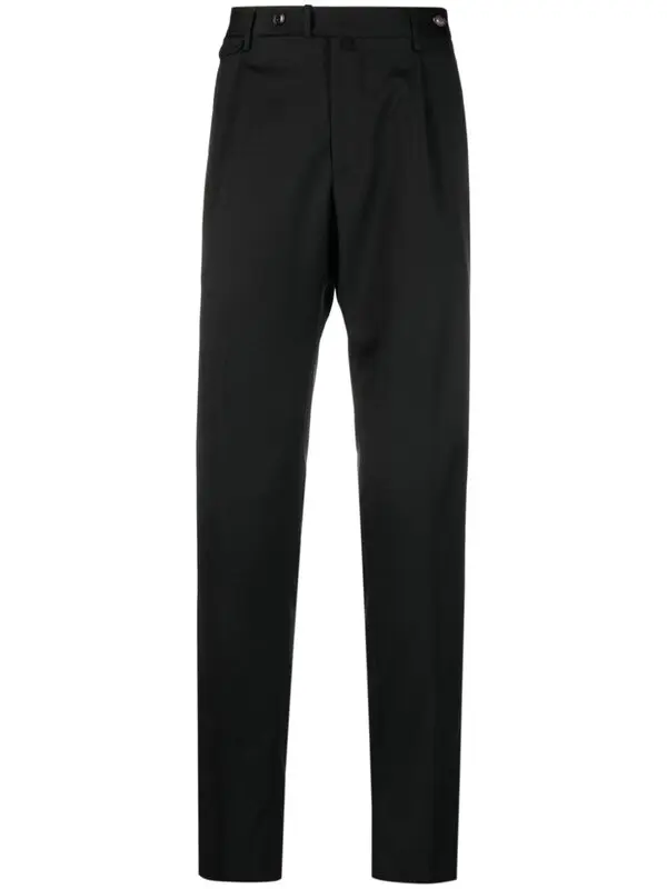 Tagliatore Logo-plaque Slim-cut Trousers