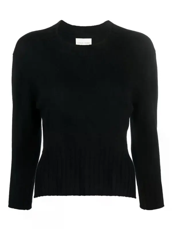 Loulou De Saison Mora Three-quarter Cashmere Jumper