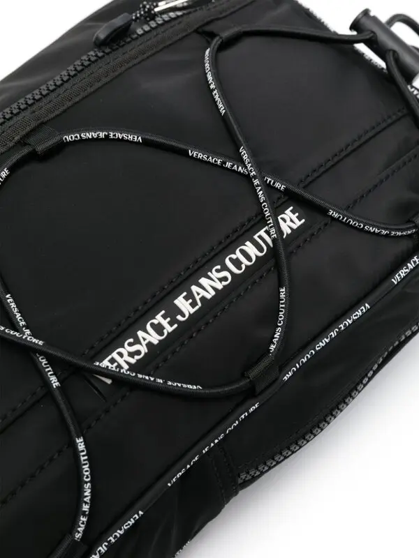 Versace Logo-print Shoulder Bag