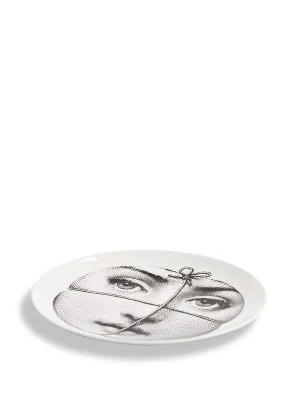 FORNASETTI Tema E Variazioni Porcelain Plate