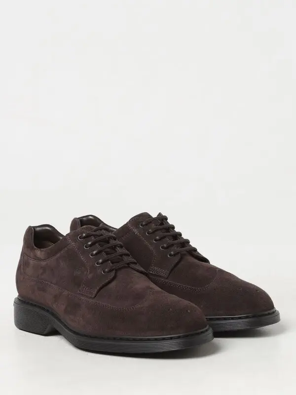 Hogan Brogue Shoes - Ebony