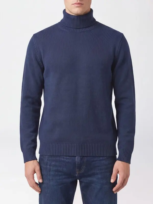 BALLANTYNE Turtleneck Sweater - Blue