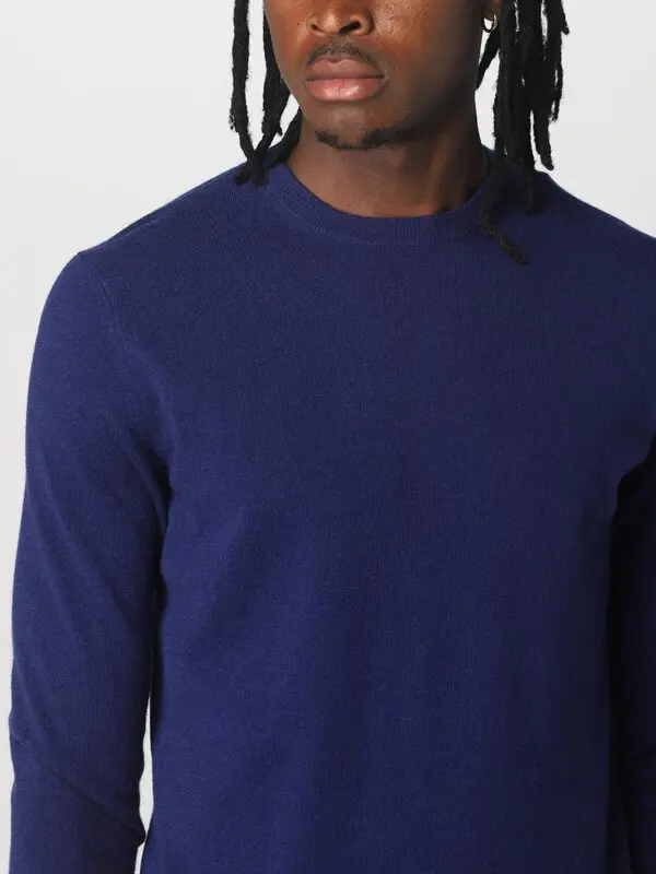 BALLANTYNE Crew Neck Pullover - Blue