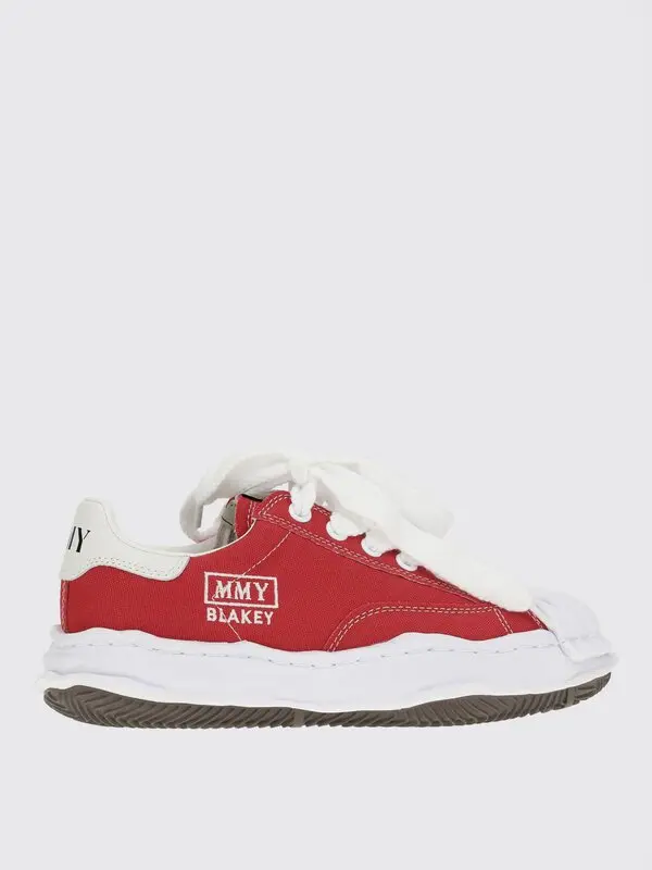 Mihara Yasuhiro Canvas Sneakers - Red