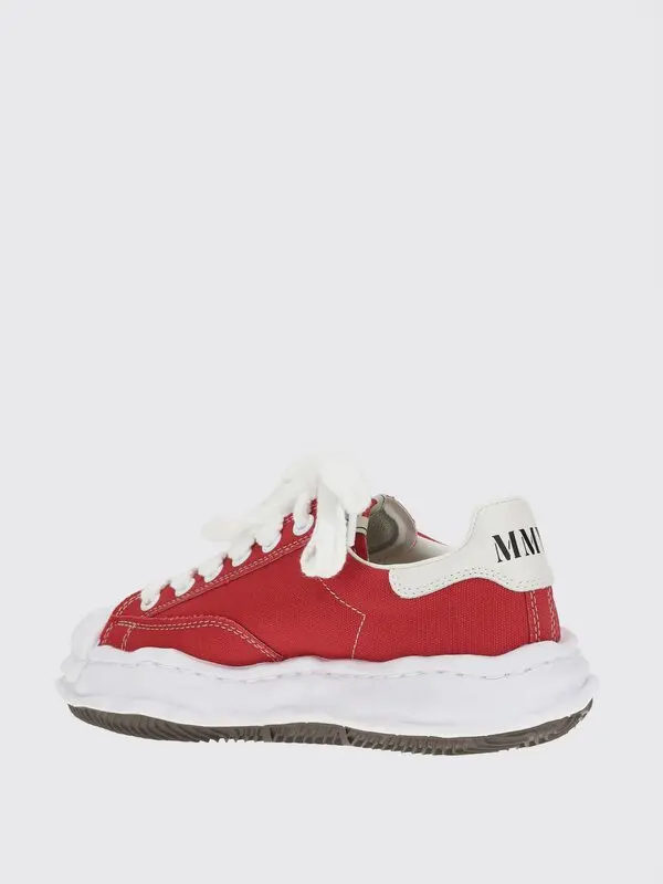 Mihara Yasuhiro Canvas Sneakers - Red