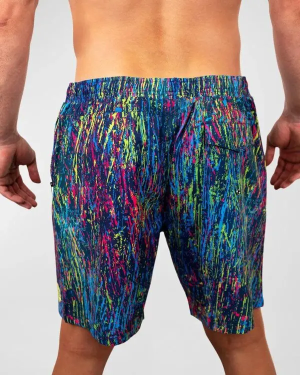 MACEOO Apos;s Lion Swim Shorts - Fluo Black