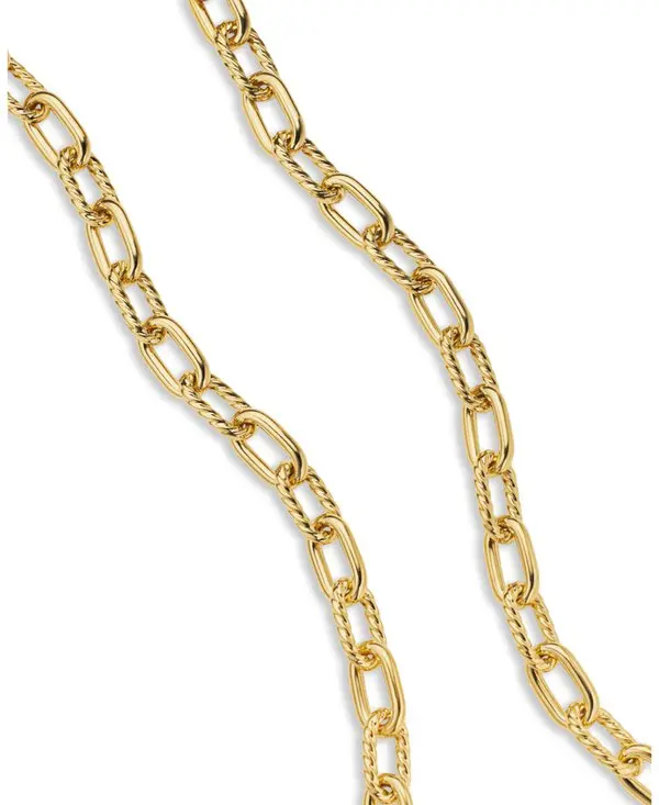 David Yurman 18k Yellow Dy Madison Chain Necklace - Gold
