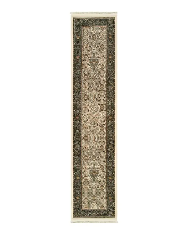 ORIENTAL WEAVERS Masterpiece 1335i Runner Rug, 2'3 X 10 - Ivory/navy