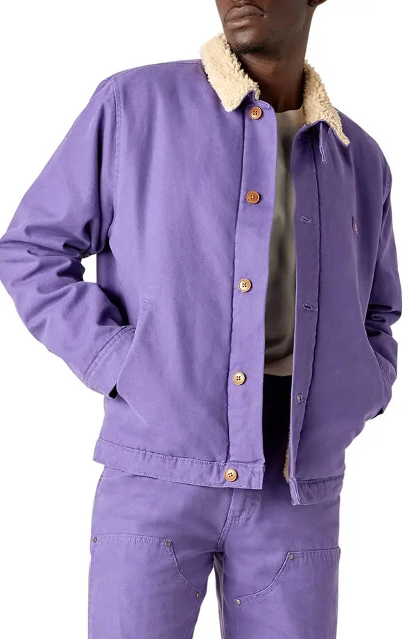 Dickies Fleece Lined Duck Canvas Workwear Jacket