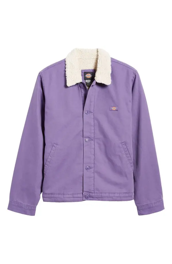 Dickies Fleece Lined Duck Canvas Workwear Jacket