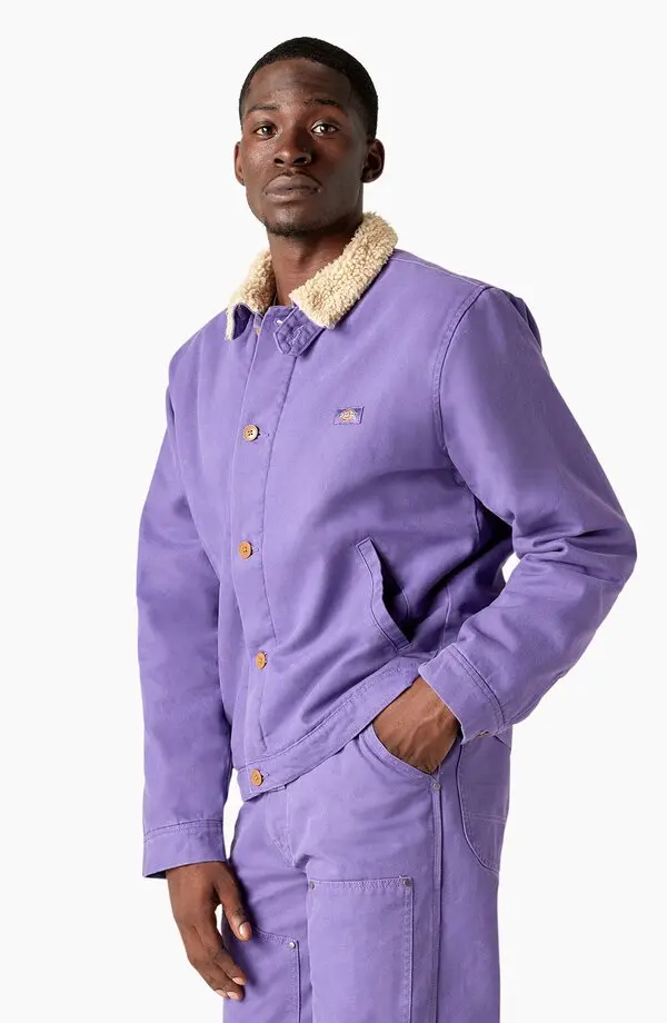 Dickies Fleece Lined Duck Canvas Workwear Jacket