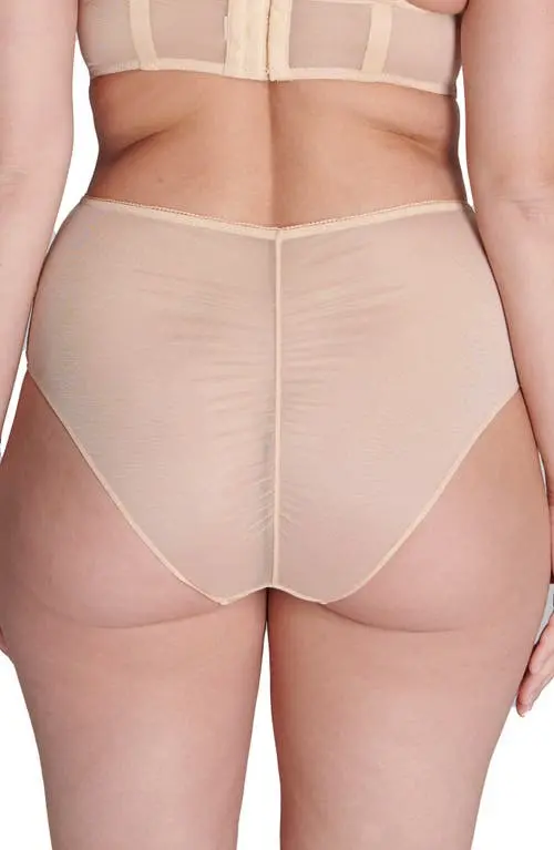 Simone Perele Adele High Waist Lace & Mesh Briefs
