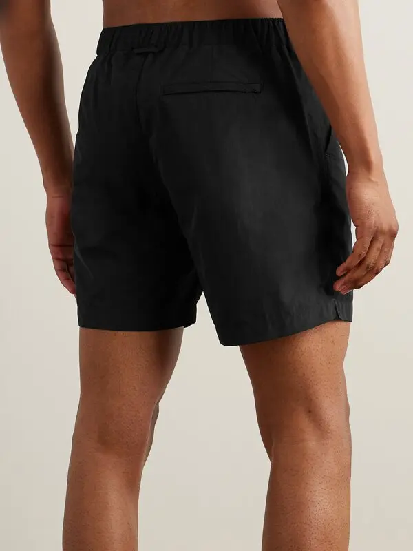 Mr P. Straight-leg Mid-length Swim Shorts