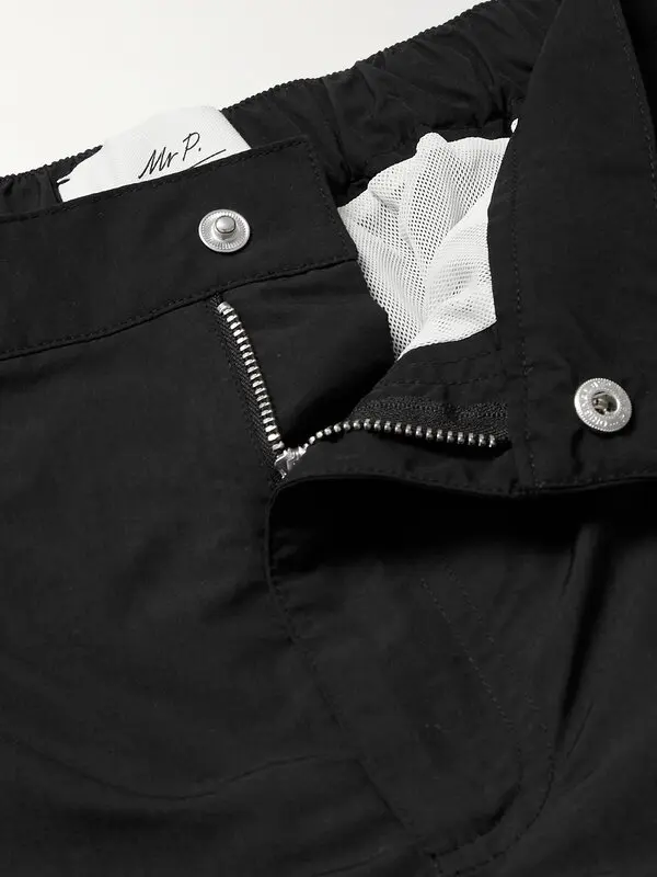 Mr P. Straight-leg Mid-length Swim Shorts