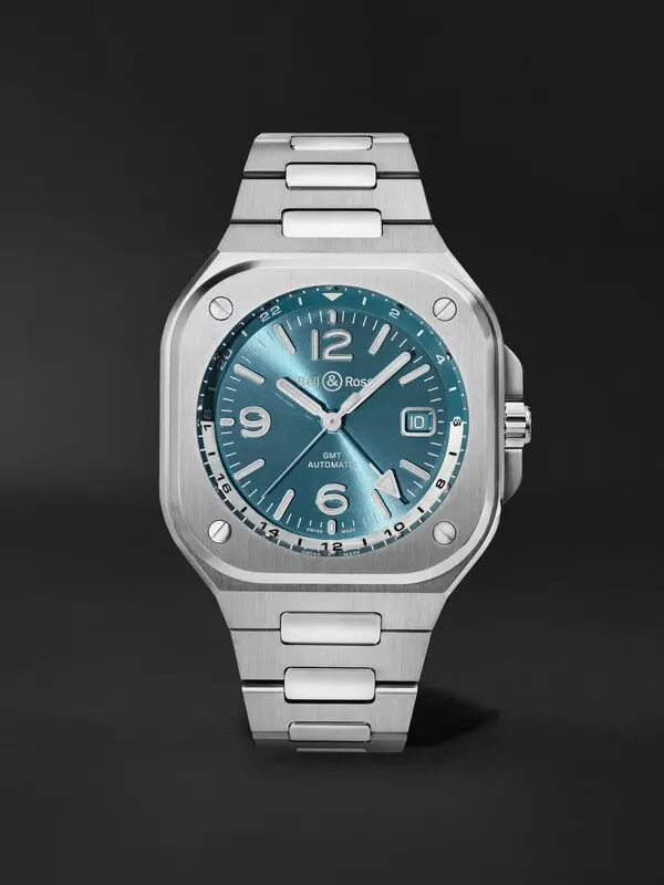 BELL & ROSS Br 05 Automatic 41mm Stainless Steel Bracelet Watch - Blue