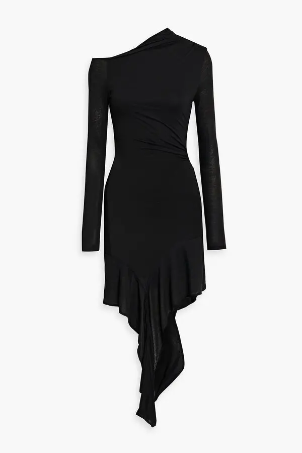 Helmut Lang One-shoulder Mini Dress