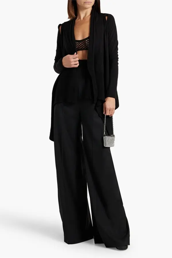 Rick Owens Cutout Wool Cardigan