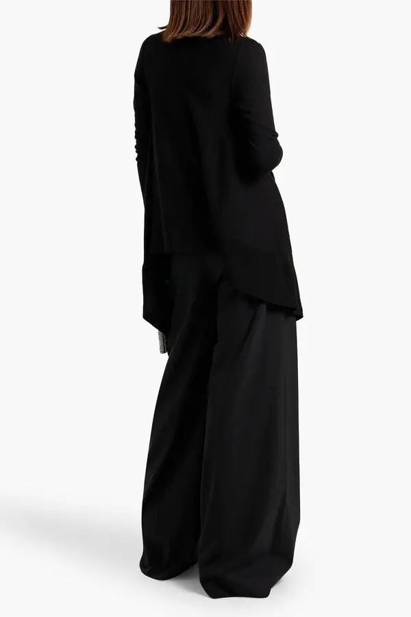 Rick Owens Cutout Wool Cardigan