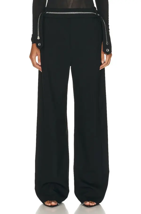 Dion Lee Zip Access Trouser In Black - 71% Off | Editorialist
