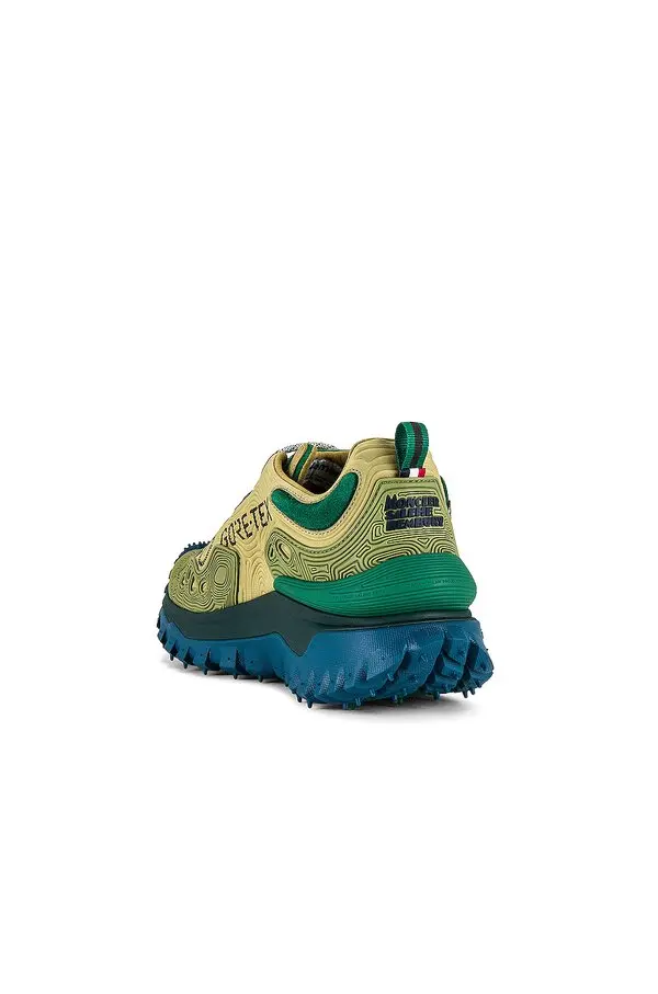 Moncler X Salehe Bembury Trailgrip Grain Low Top Sneakers - Multi