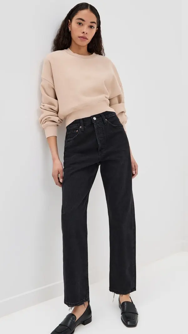 AGOLDE 90s Mid Rise Straight Jeans