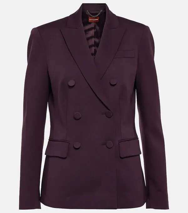 Altuzarra Indiana Double-breasted Wool Blazer