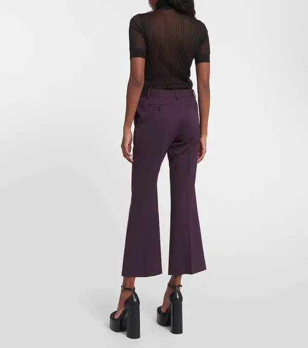 Altuzarra Fossett Wool Flared Pants