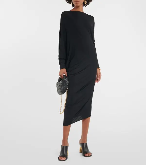 wolford viscose rib dress Viscose Knit Dress